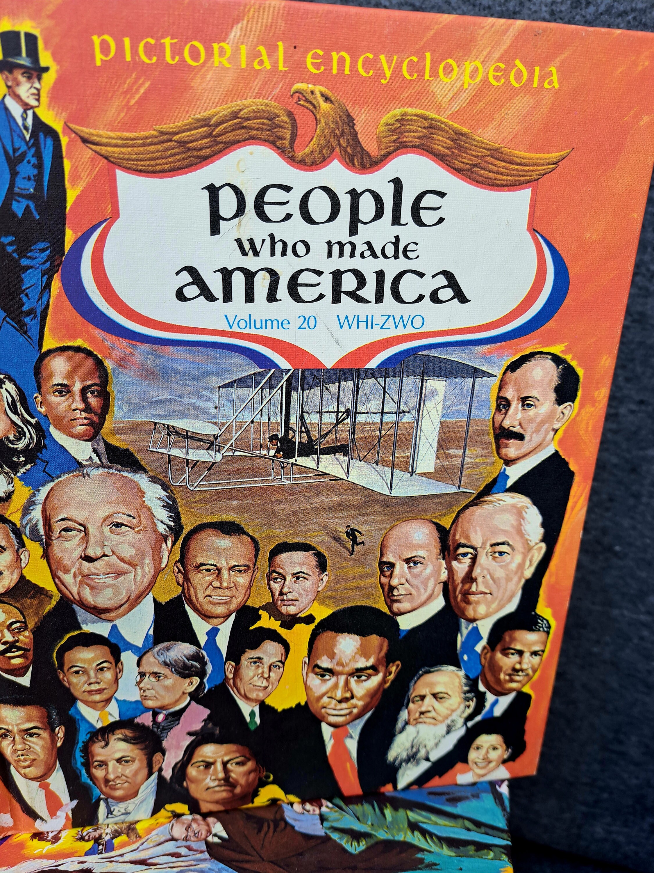 Pictorial Encyclopedia, People Who Made America, 20 Volumes Complete ...