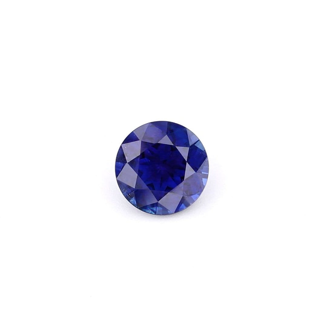 Blue Sapphire Round Gemstone Loose 5.5mm Gem Natural 0.72ct Stone ...