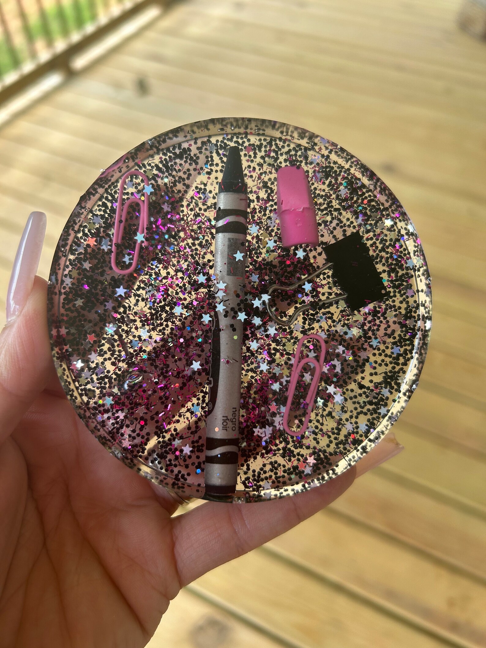 Custom Epoxy Coaster - Etsy