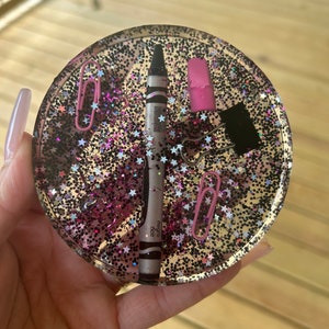 Custom Epoxy Coaster - Etsy