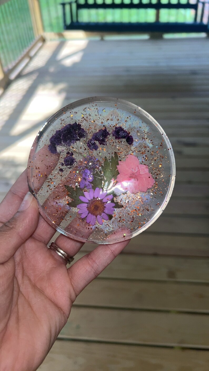 Custom Epoxy Coaster - Etsy