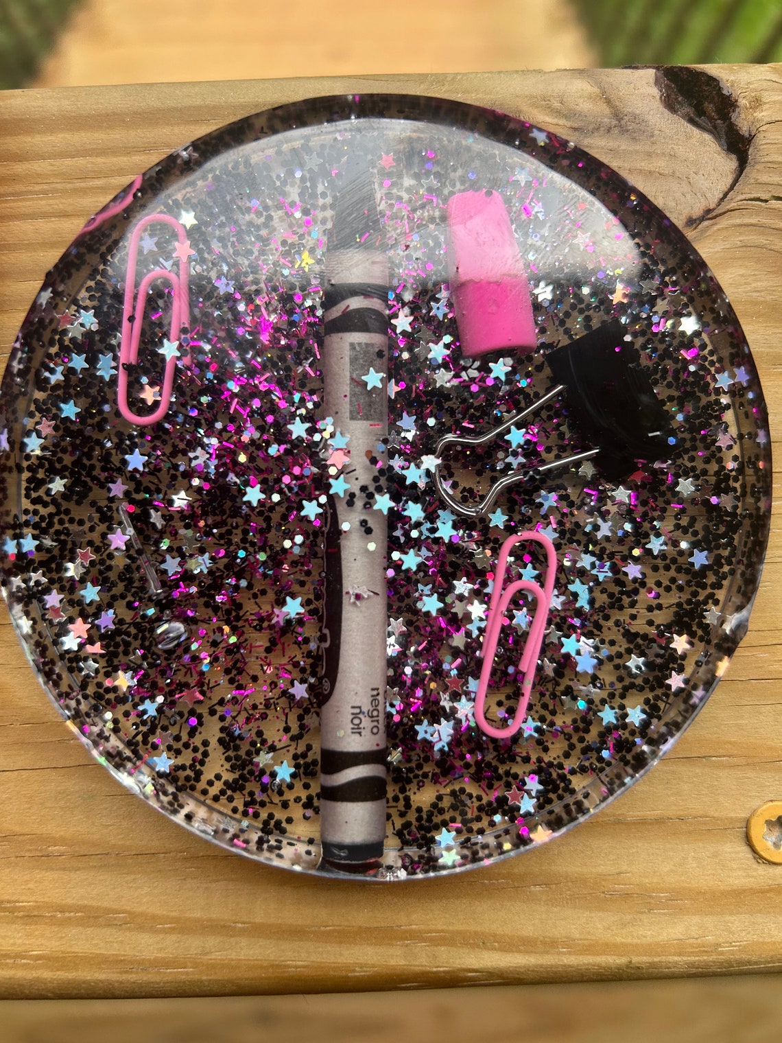 Custom Epoxy Coaster - Etsy
