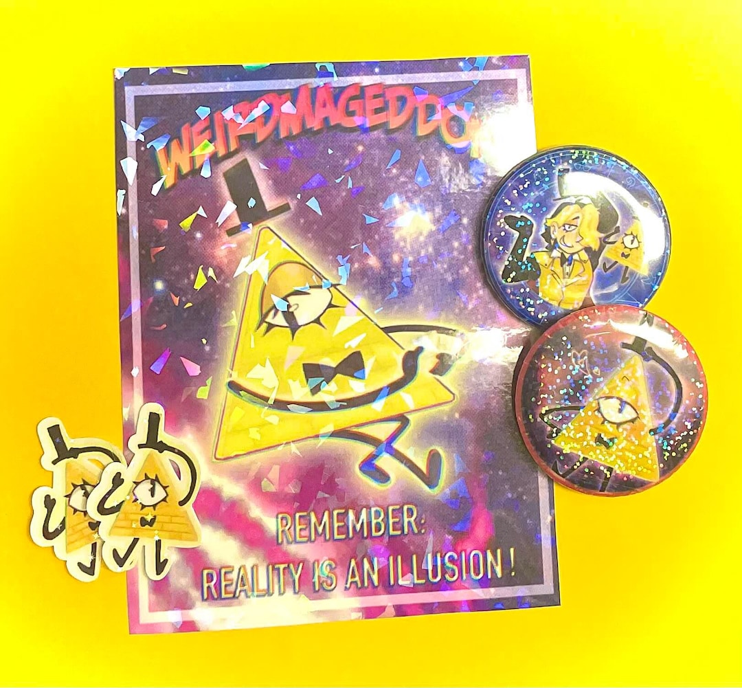 Gravity Falls: paquete de Bill Cipher - Etsy México