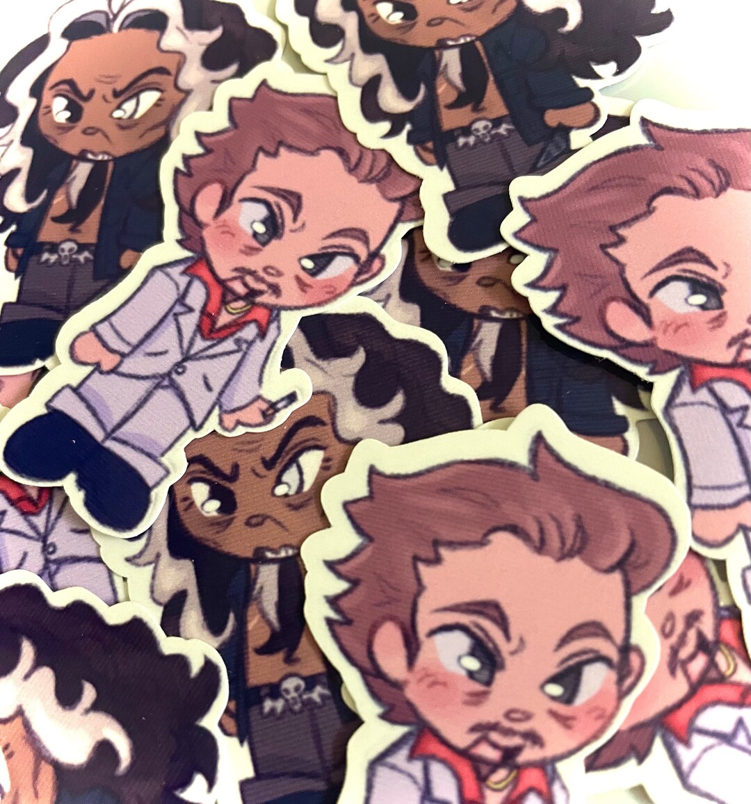 Metalocalypse: Magnus + Seth Stickers / Glossy Laptop Sticker - Etsy