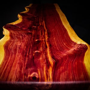 Live Edge Red Cedar Table - Etsy