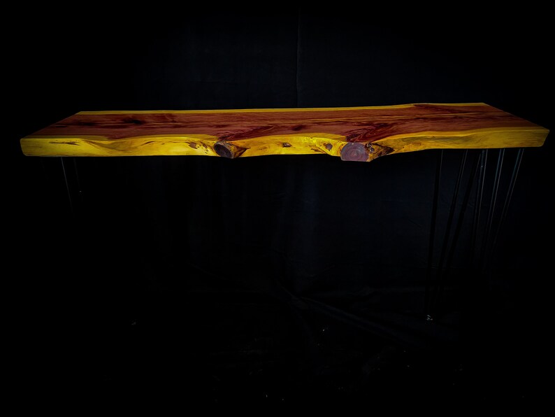 Live Edge Red Cedar Table - Etsy