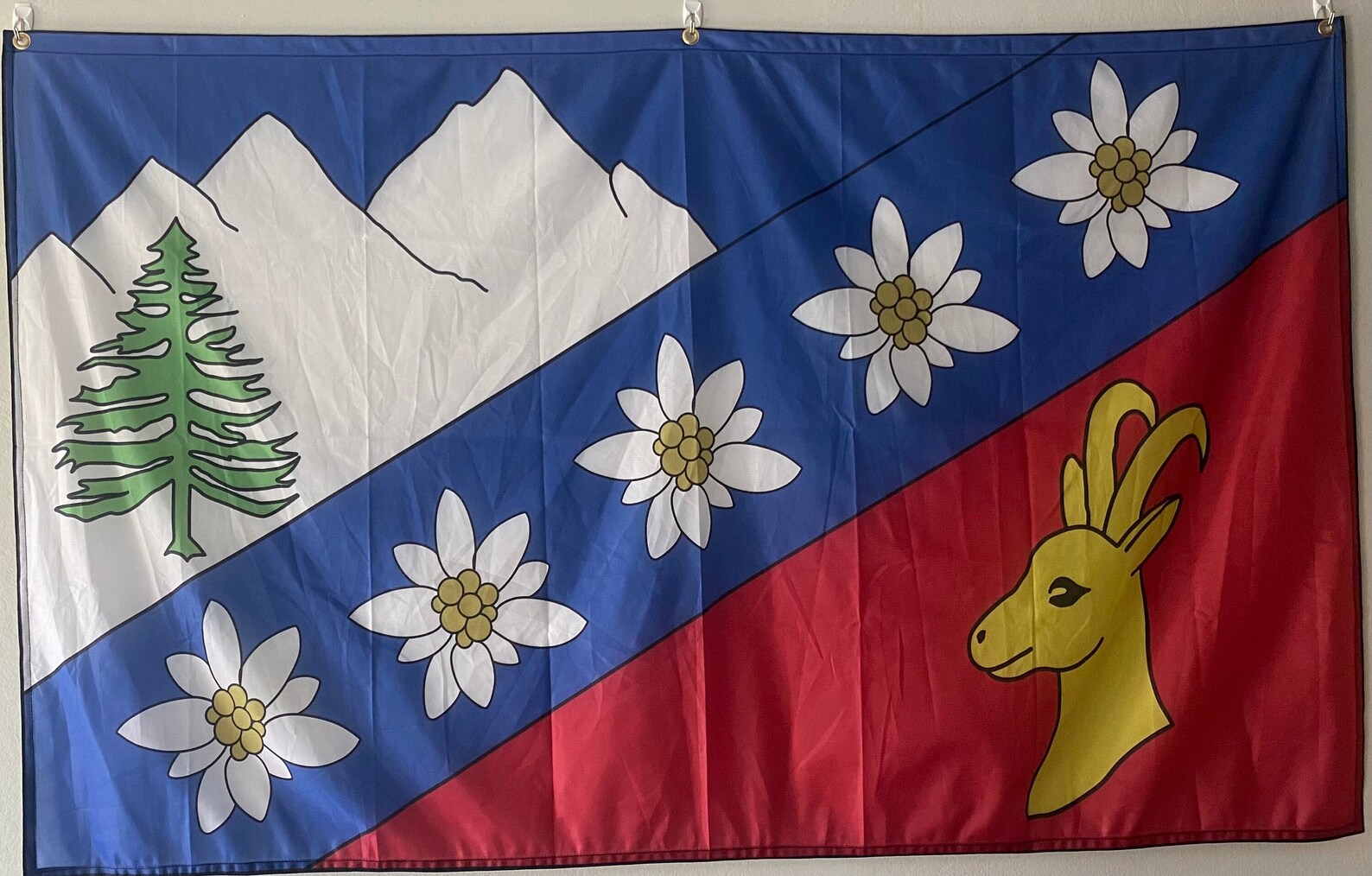 Chamonix France Coat of Arms Flag - Etsy