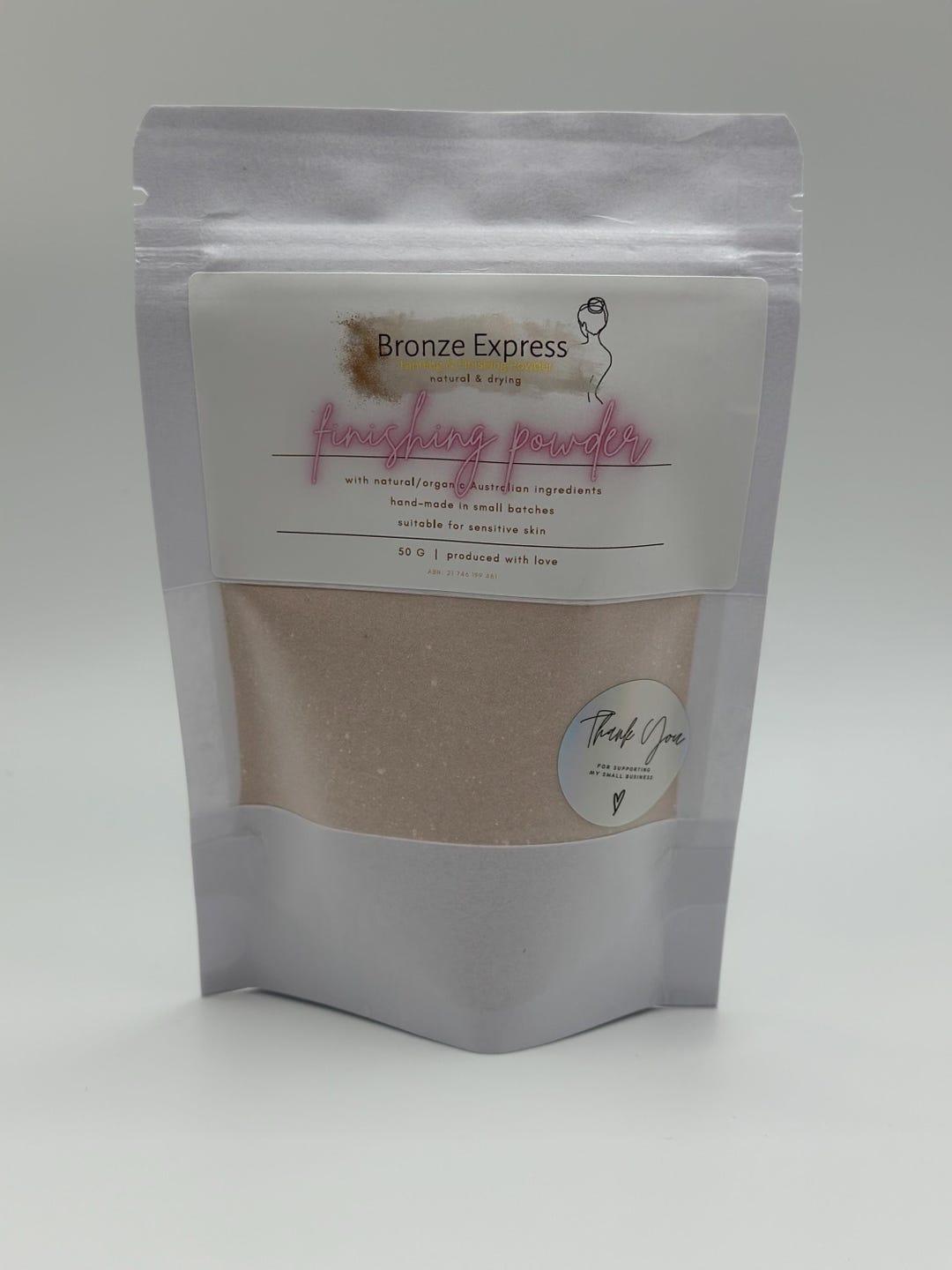 Bronze Express Spray Tan Finishing Powder 250g (bulk Bag) - Etsy