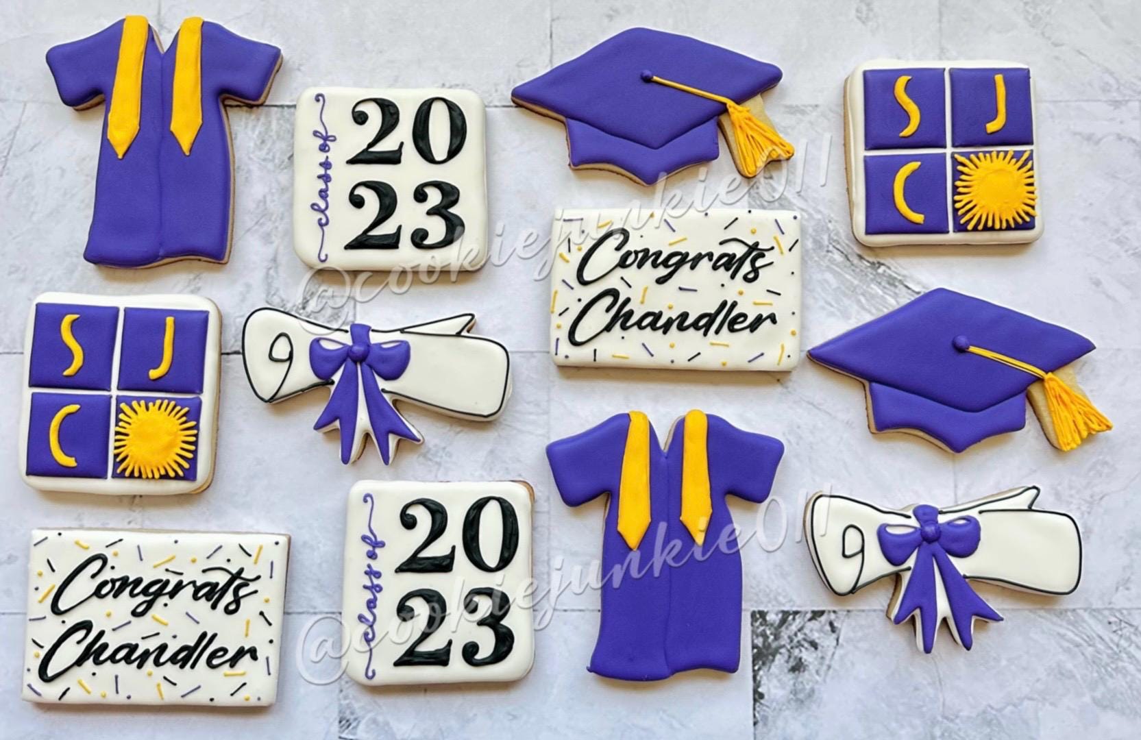 Graduation Sugar Cookies | 1 Dozen | Custom - Etsy
