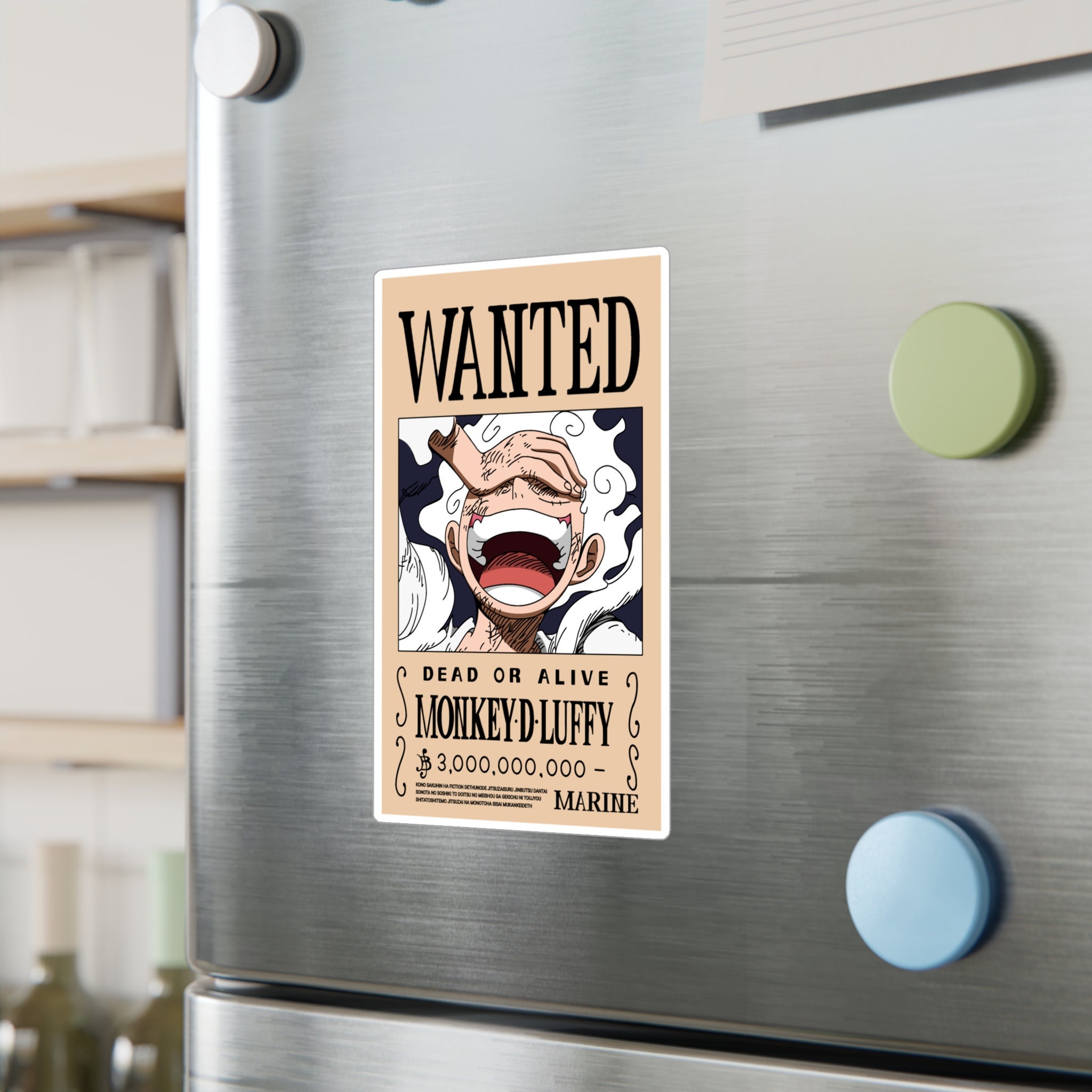 One Pie.ce Luffy Gear 5 Sticker Anime Joy Boy - Etsy Canada