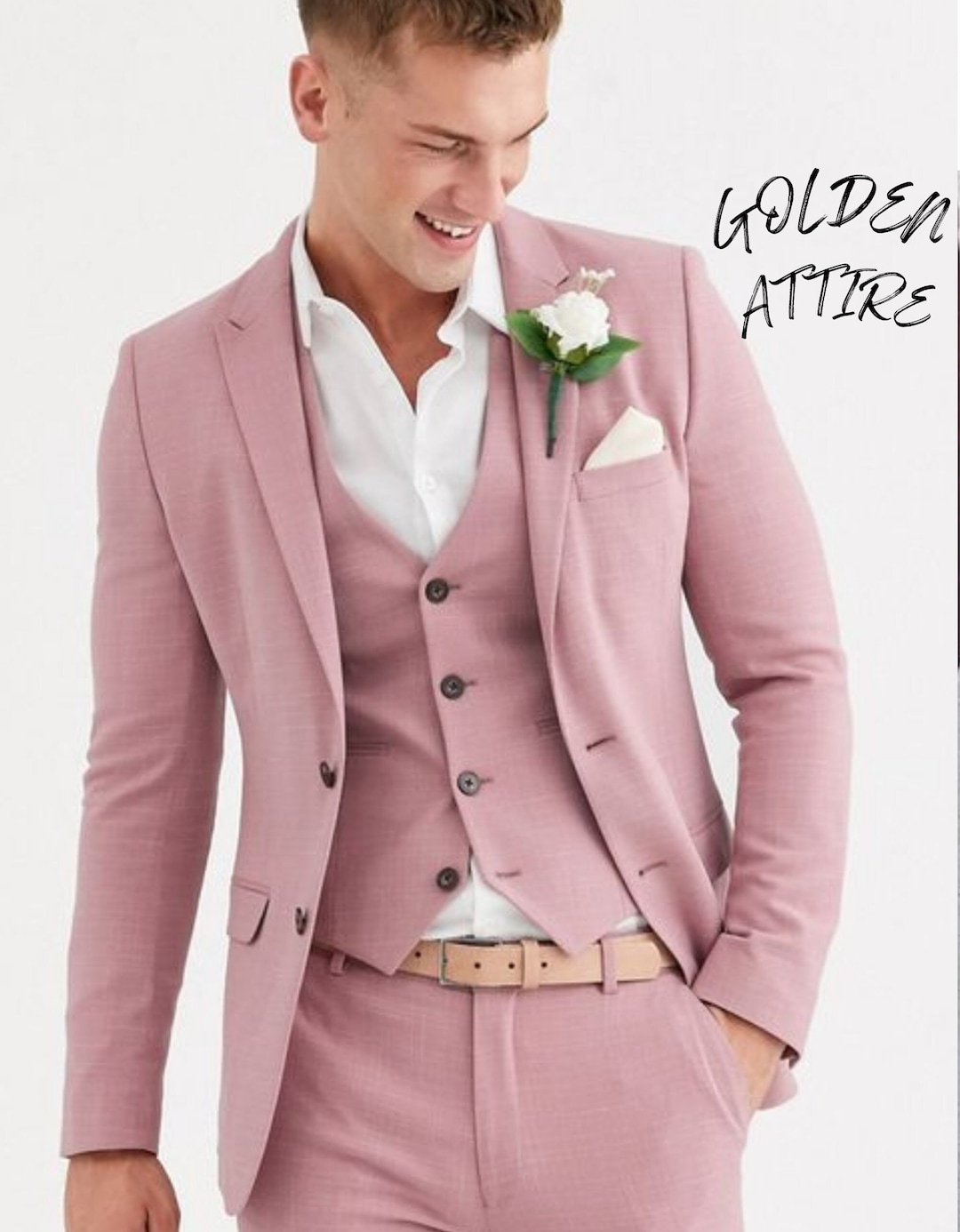 Suits for Men, Dusty Rose Suit, Men Suits, 3 Piece Suits, Dinner Suits ...