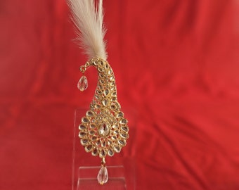 Turban Broach Groom Turban Accessories for Turban, Indian Dulha Kilangi, Groom Turban, Unisex ...