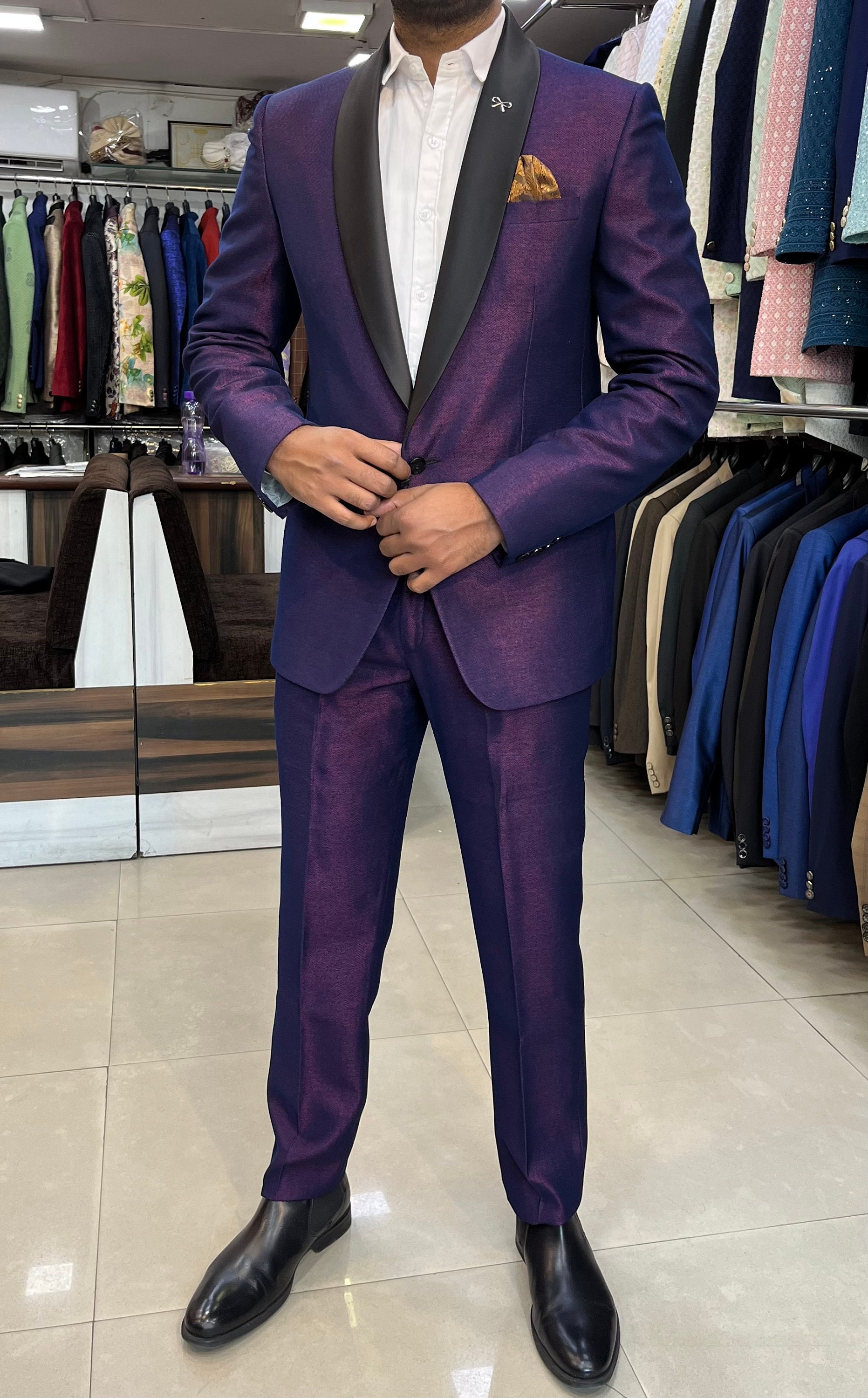 Purple Suit for Men Luxury Stylish Look Premium Man Suit - Etsy