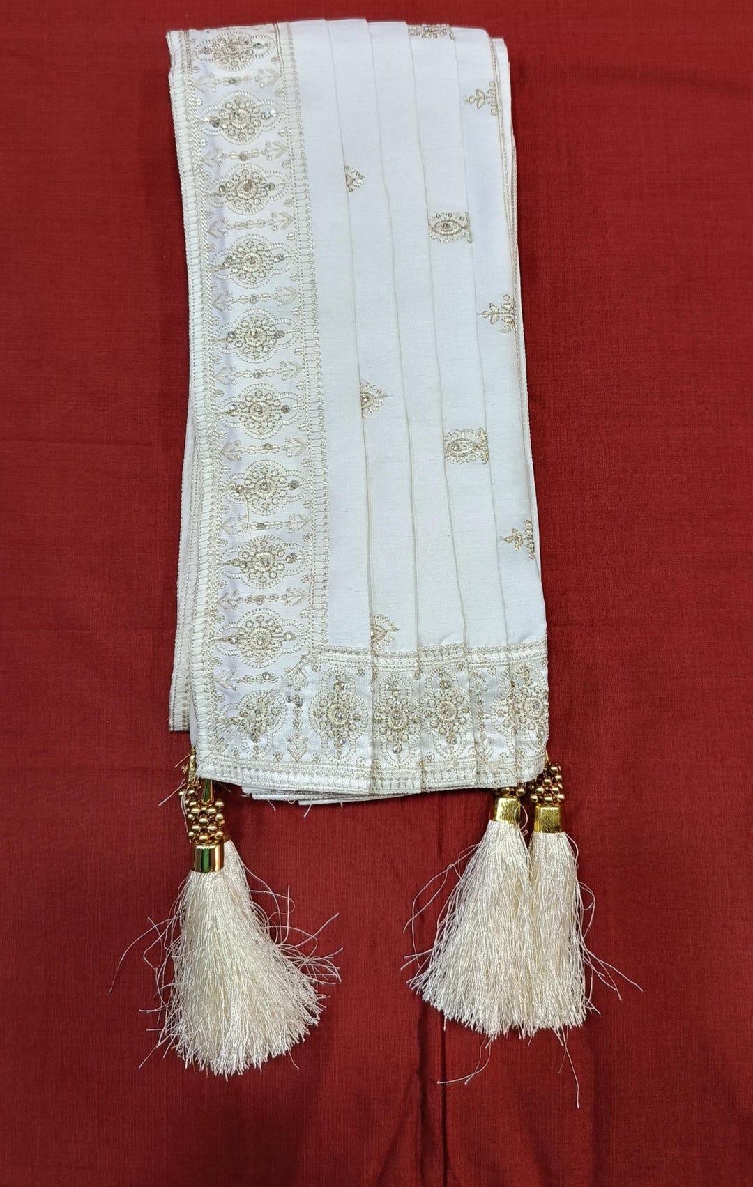 Ivory Shawl & Stole for Groom, Sherwani Shawl, Wedding Shawl Men, Men ...