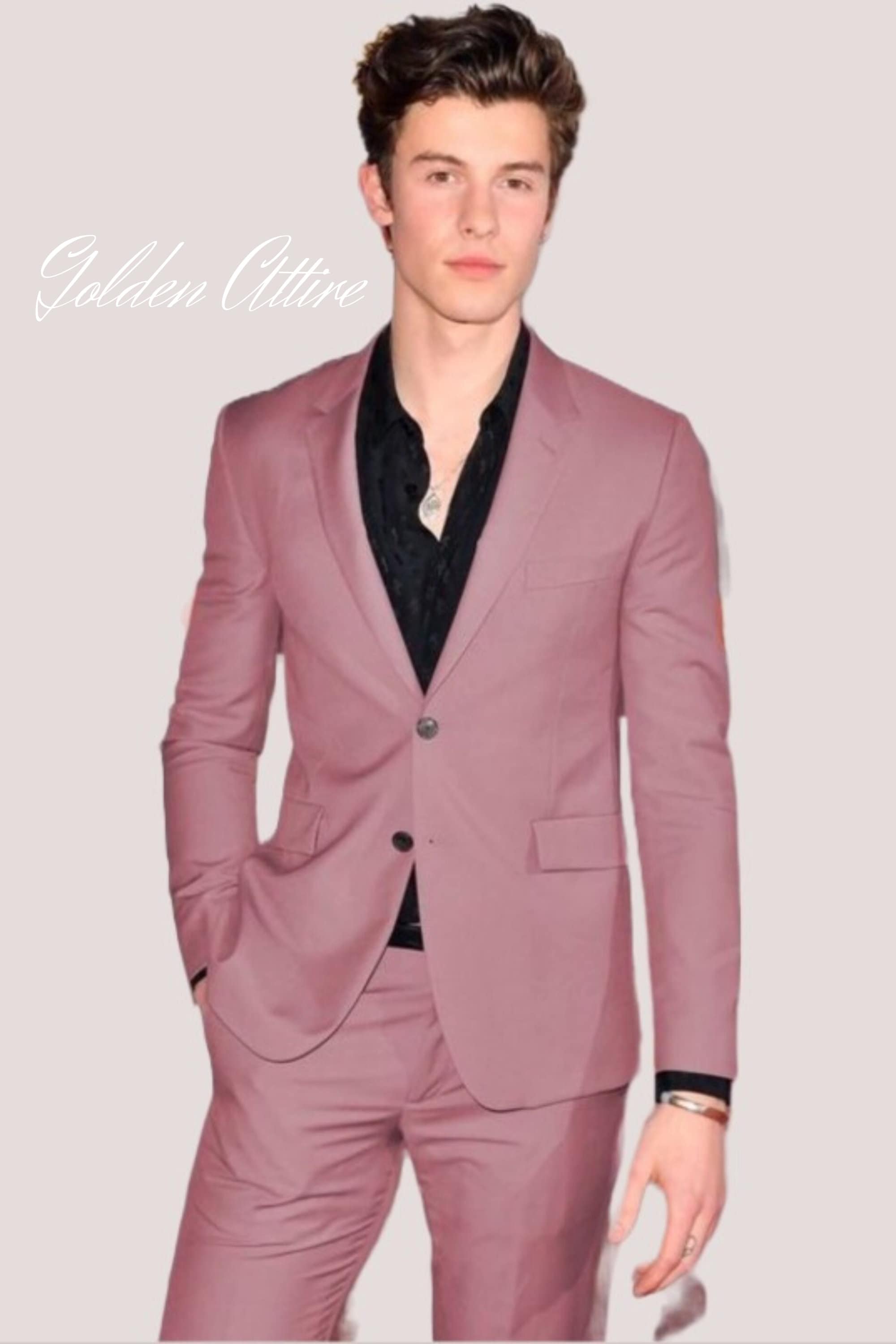 Suits for Men, Dusty Rose Suits, Two Piece Suits, Tow Button Suits ...