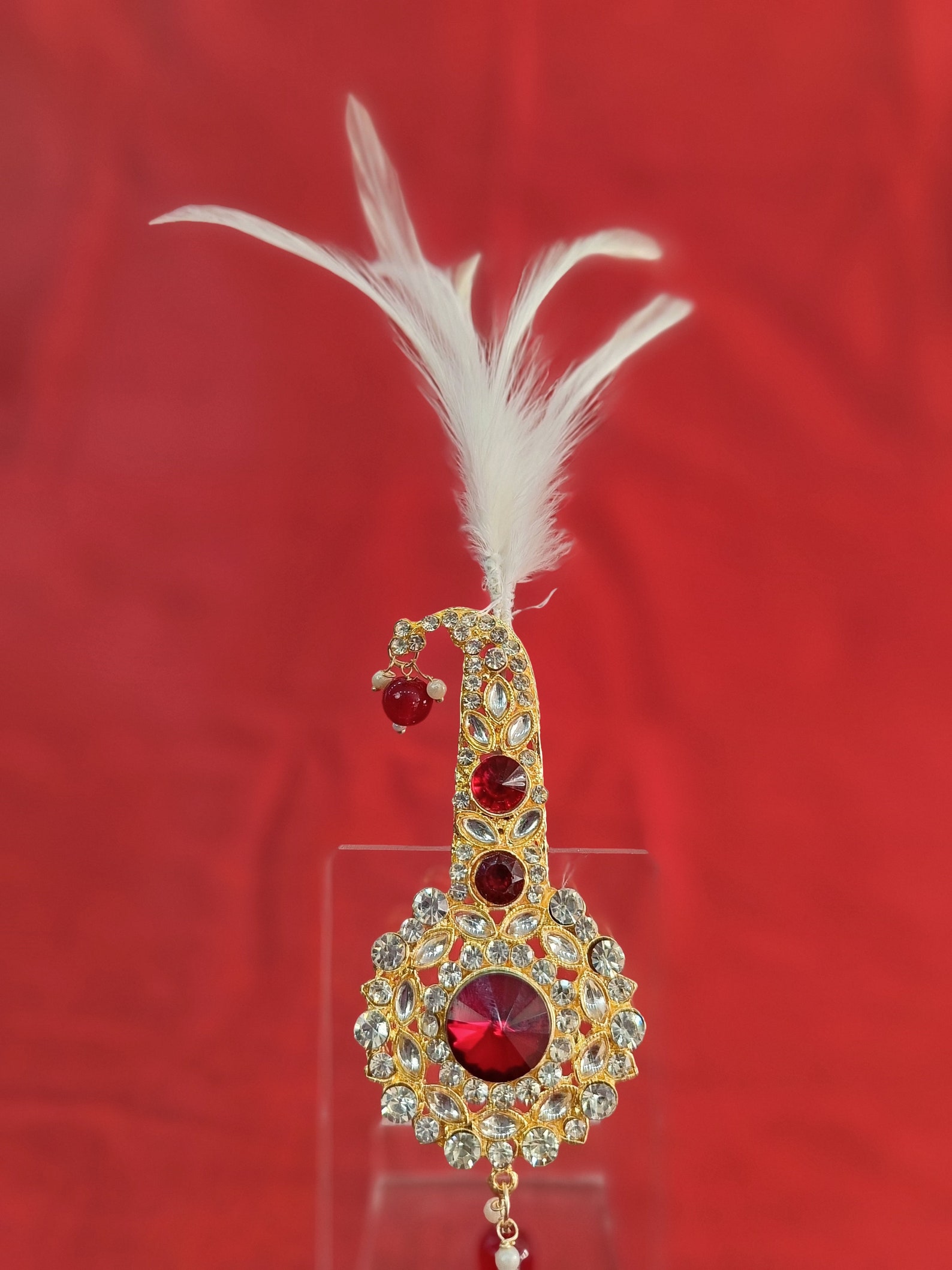 Groom Turban Brooch: Indian Wedding Kalangi Accessory - Etsy
