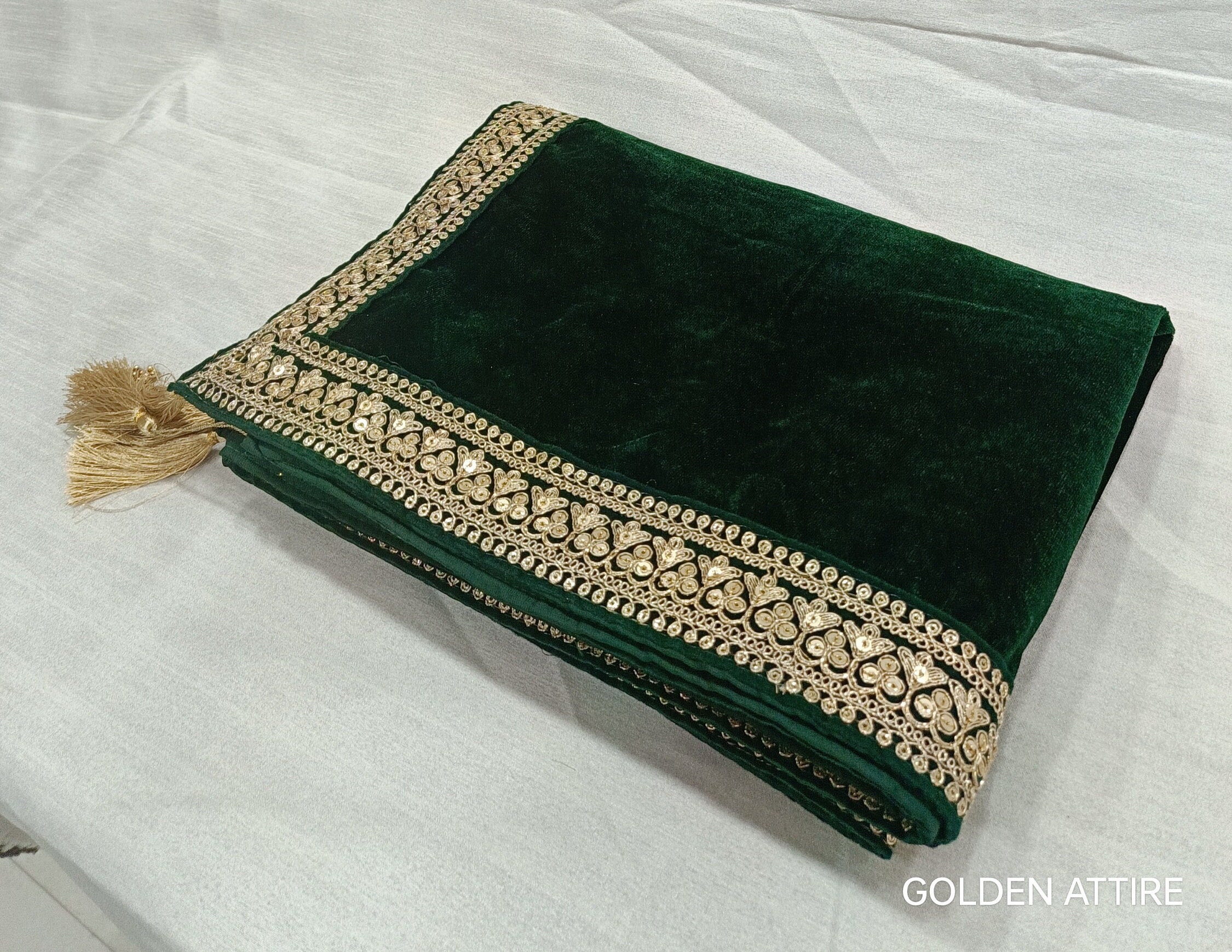 Wedding Green Turban & Shawl Set, Indian Groom Ensemble, Adjustable ...