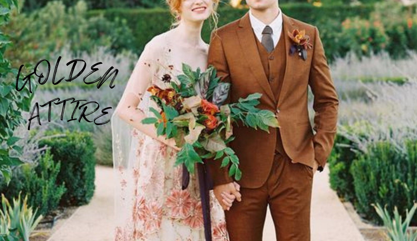 Groom Wore Two Button Rust Suit, Luxury Stylish Look Premium Man Suit ...