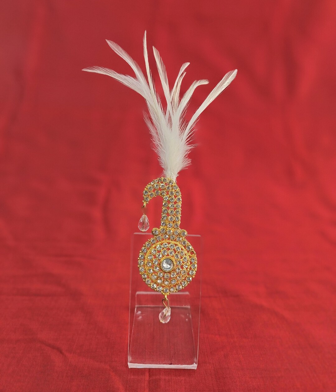 Mint Kundan Kalangi, Turban Broach, Groom Turban Accessories for Turban ...