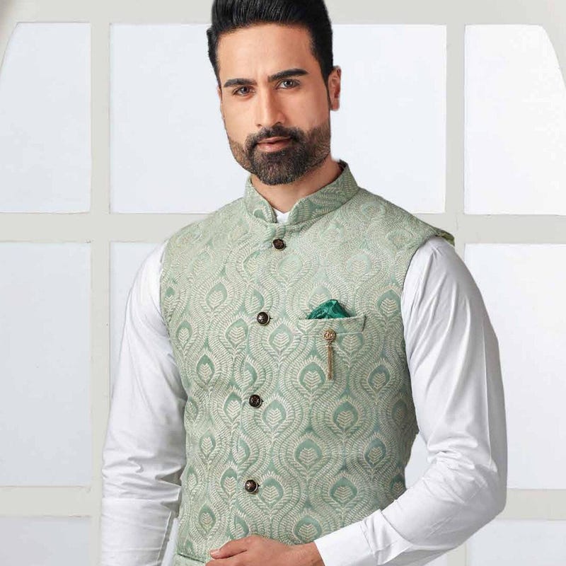 Men Vest for Indian Kurta - Etsy