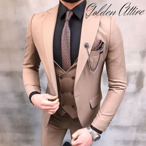 Rose Gold Suit - Etsy
