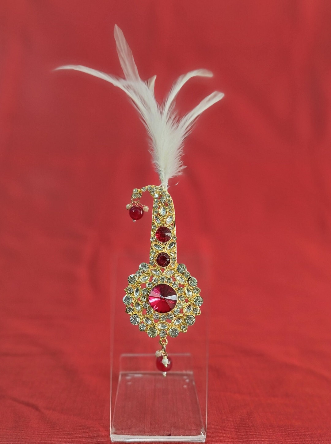 Groom Turban Broach, Groom Turban Accessories for Turban, Indian Dhula ...