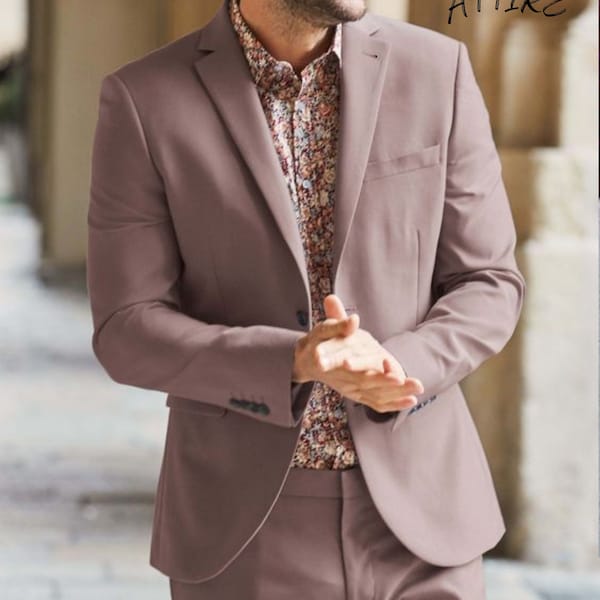 Rose Gold Suit - Etsy