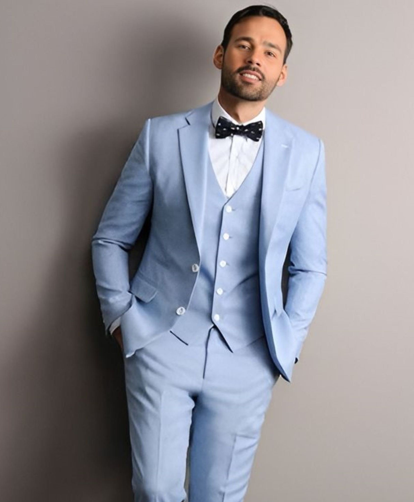 Men Suits Sky Blue Stylish Luxury Premium Man Suit Ethnic - Etsy