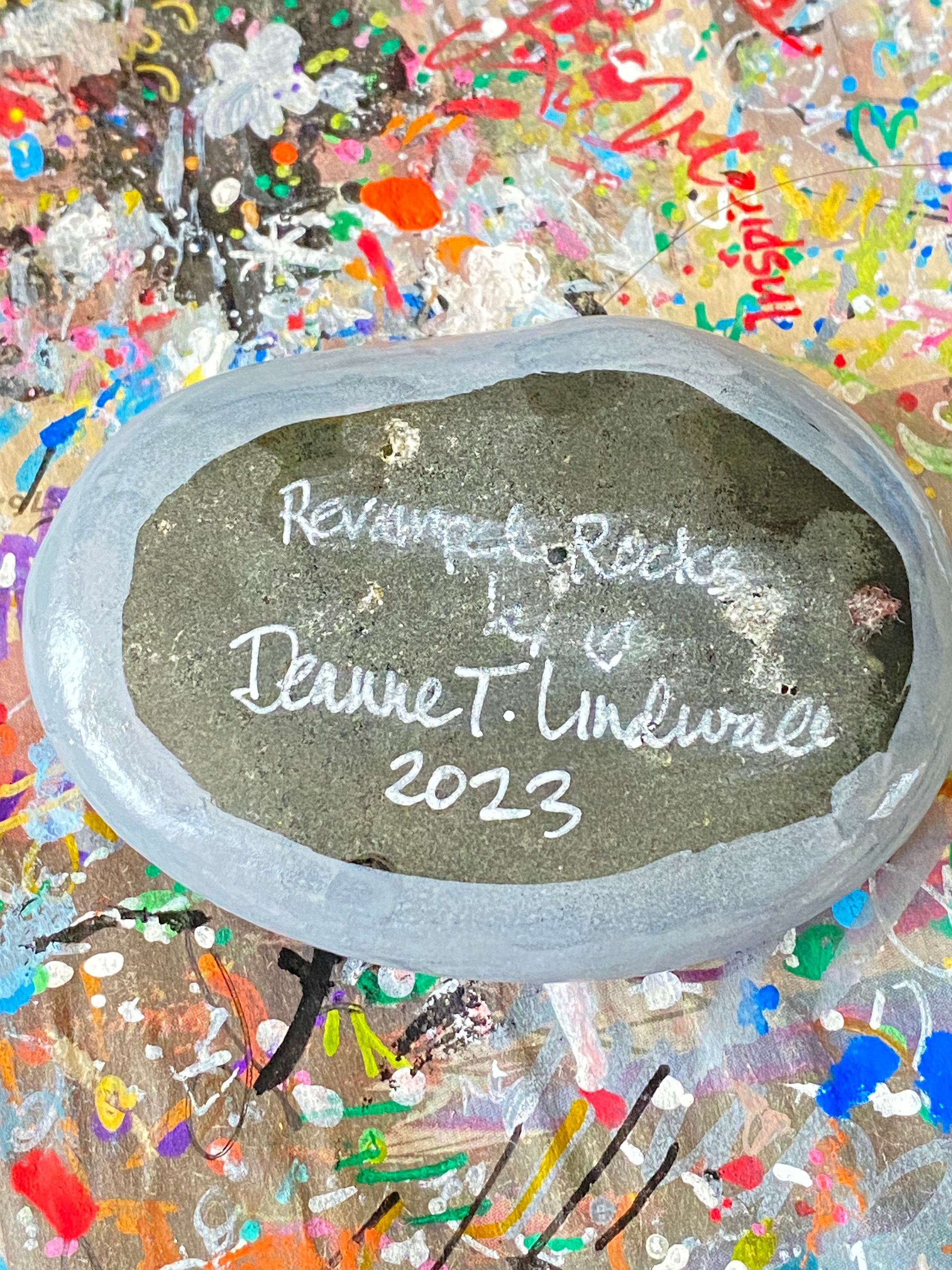 Lucky Four Leaf Clover Rock - Etsy