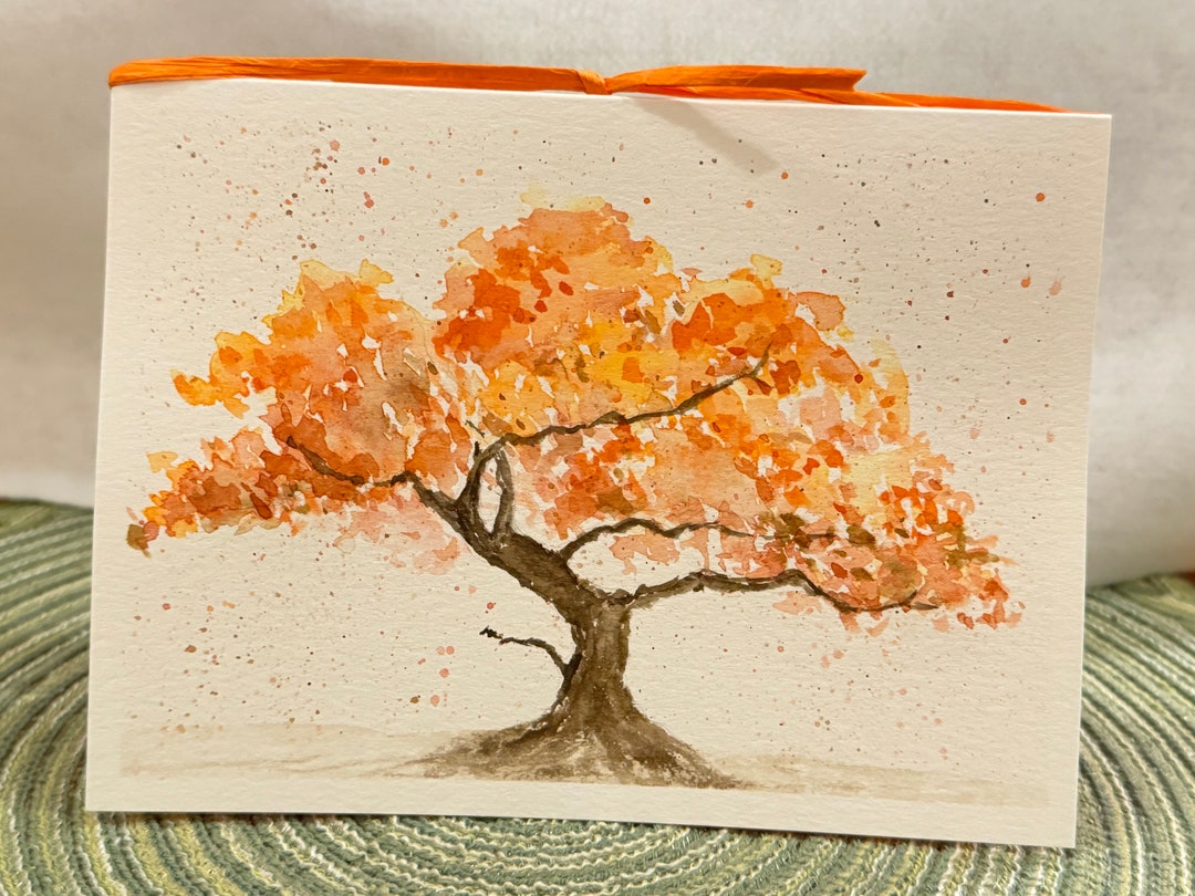 Japanese Maple Tree - Keepsake Greeting Card (5"x7") - Etsy