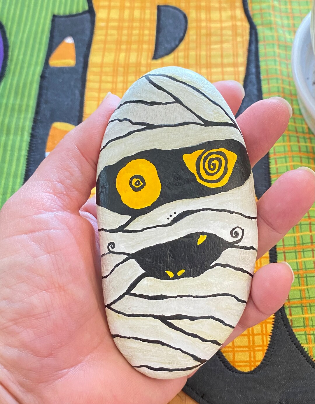 Large Mummy Rock - Etsy