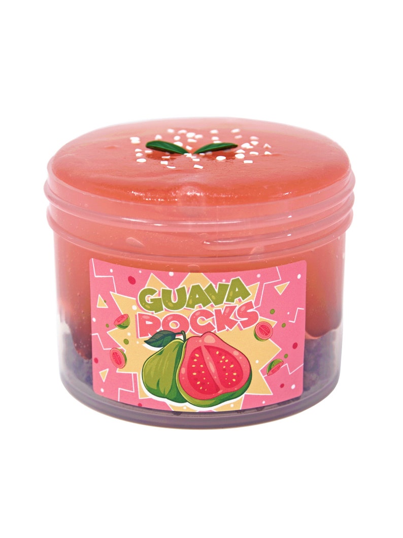 Guava Rocks Crunchy Lava Rock Texture Slime Gift for Her Him - Etsy