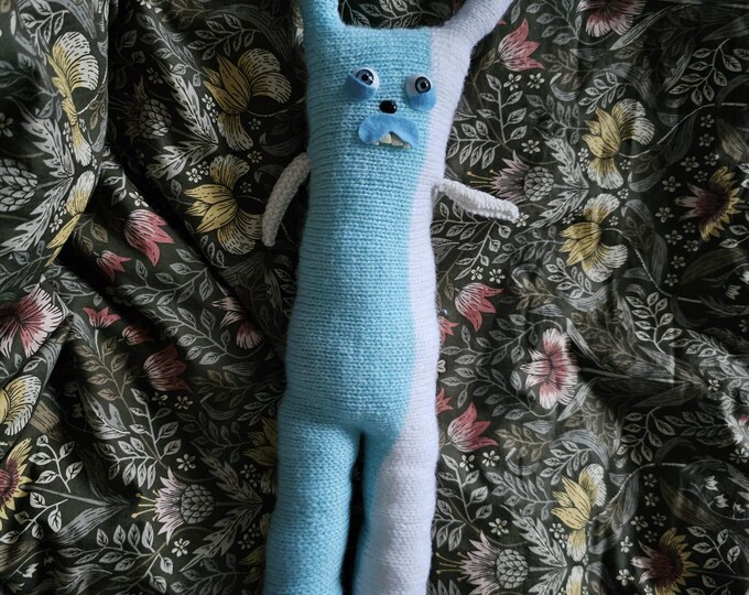 Preloved Fugglers Funny Ugly Monster Grey Sloth Plush Toy | Denture ...