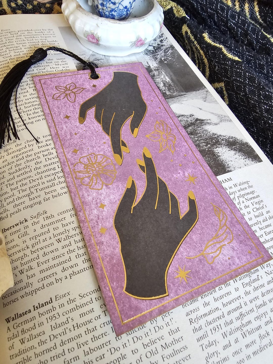 DEXTER- Hands Zodiac Bookmark Magic Whimsy Celestial Gothic Goth ...