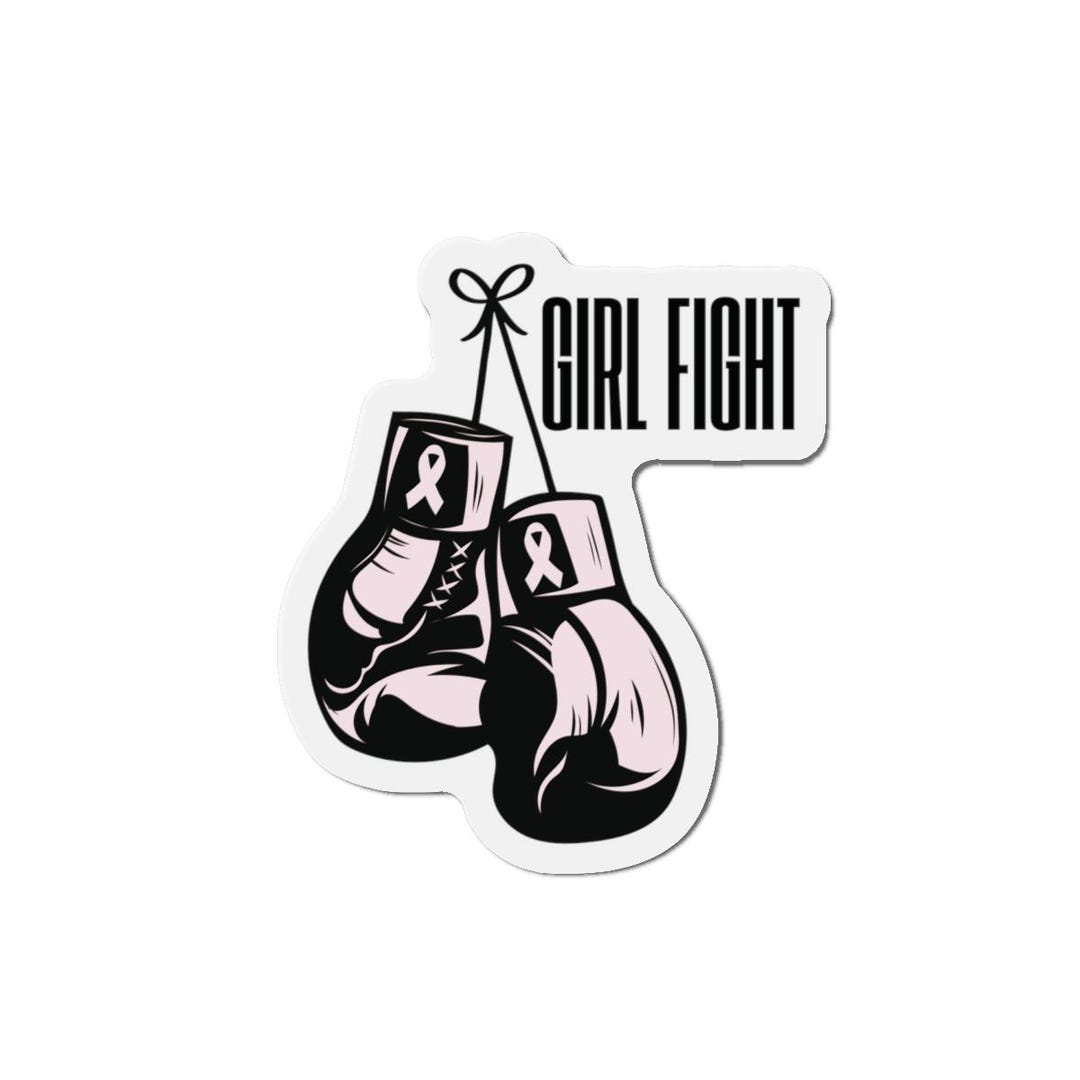 Breast Cancer Support Die-cut Magnet, Pink Ribbon Fridge Magnet, Cancer ...