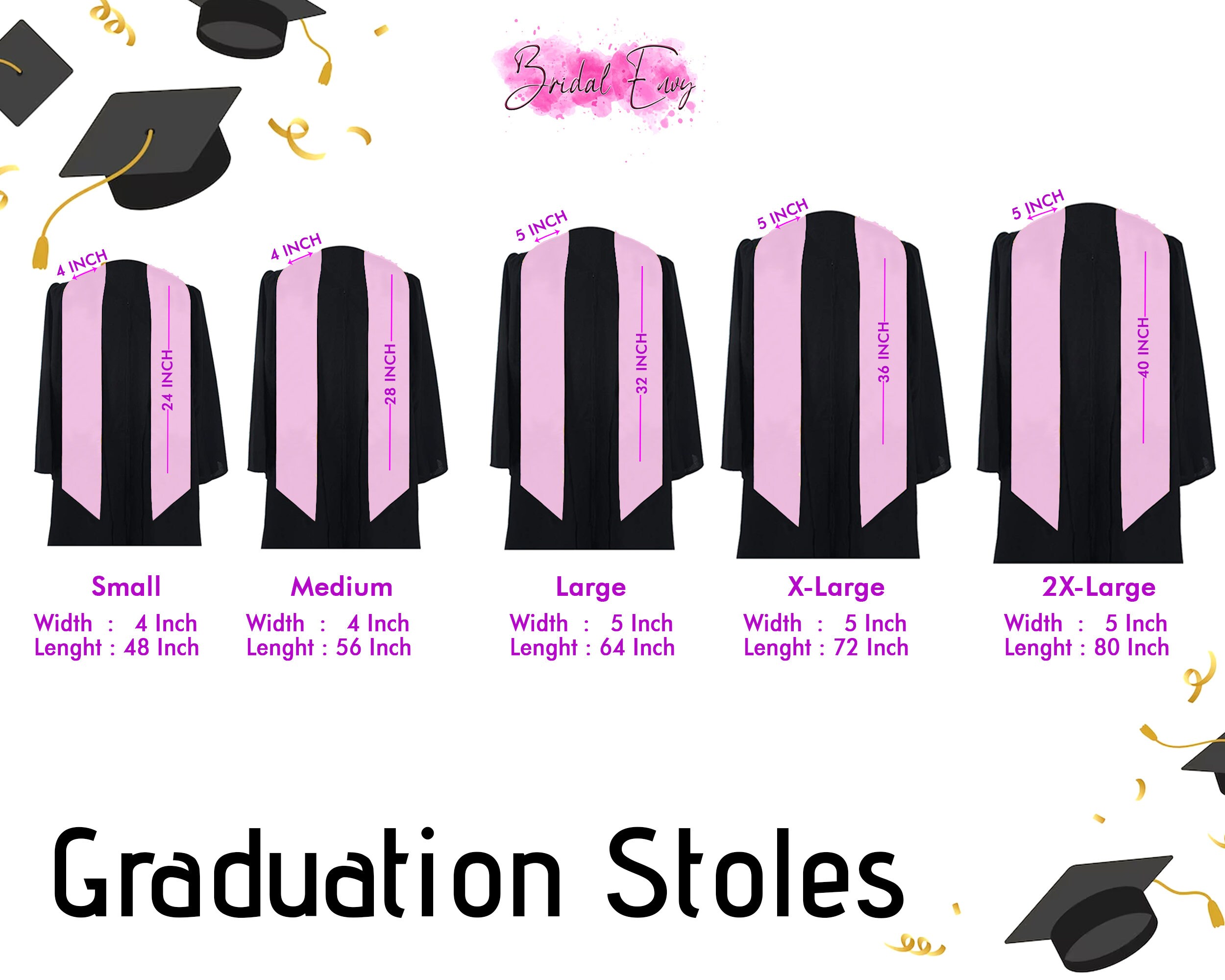 Customize Graduation Sash Angle Ended & Reversible Custom - Etsy
