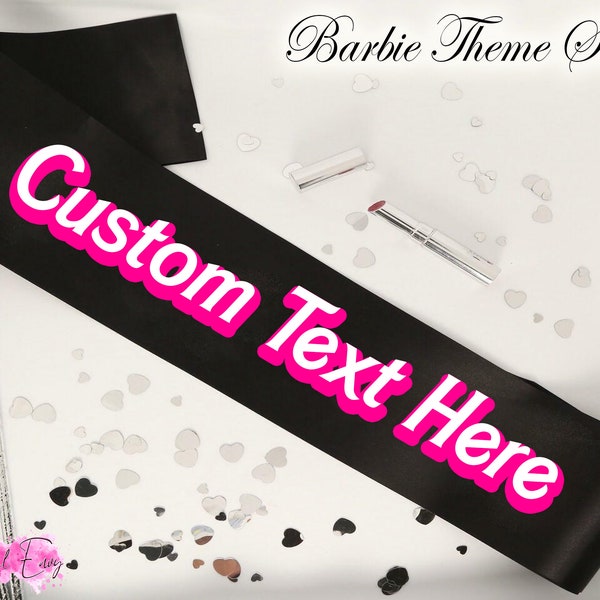 Barbie President Sash - Etsy