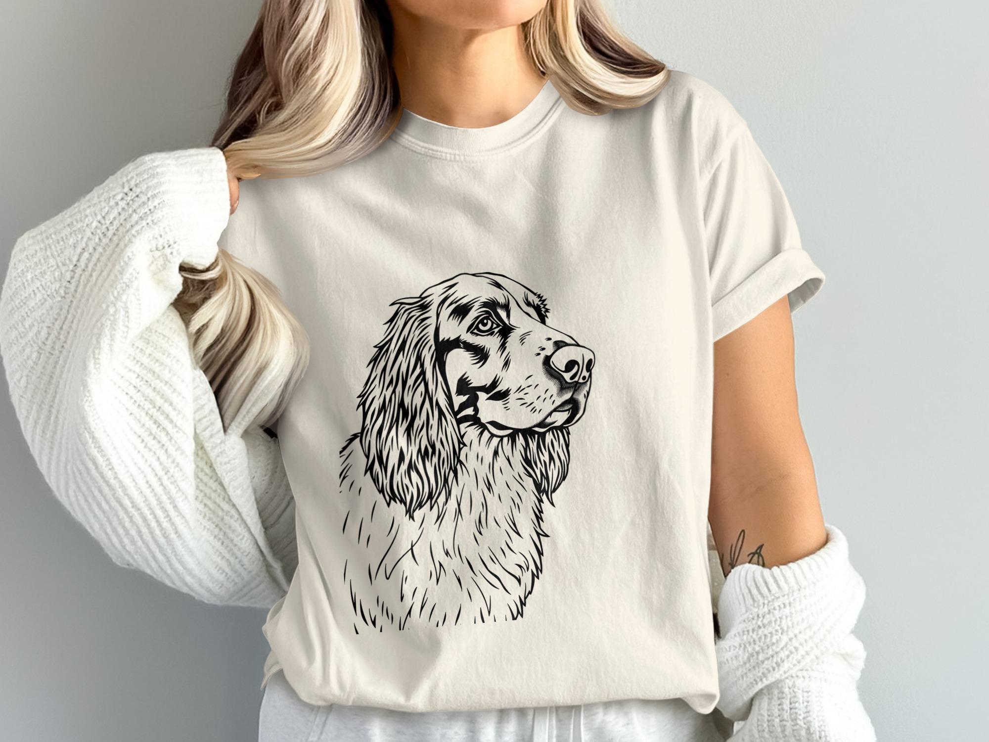 Irish Setter PNG, Black and White Dog Line Art (digital Download) - Etsy