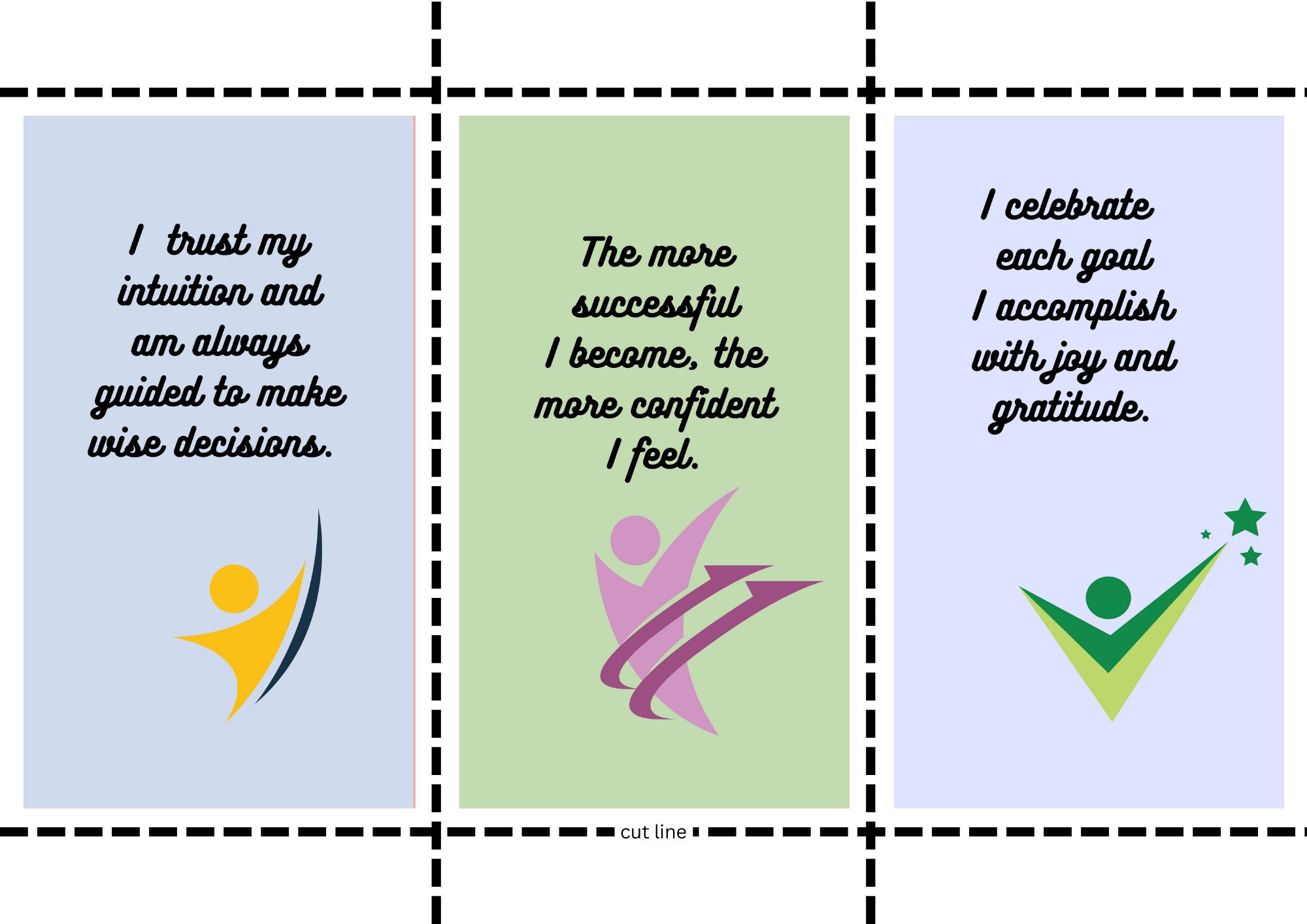 21 Success CARDS, Affirmation Cards for Success, Motivational Cards for ...