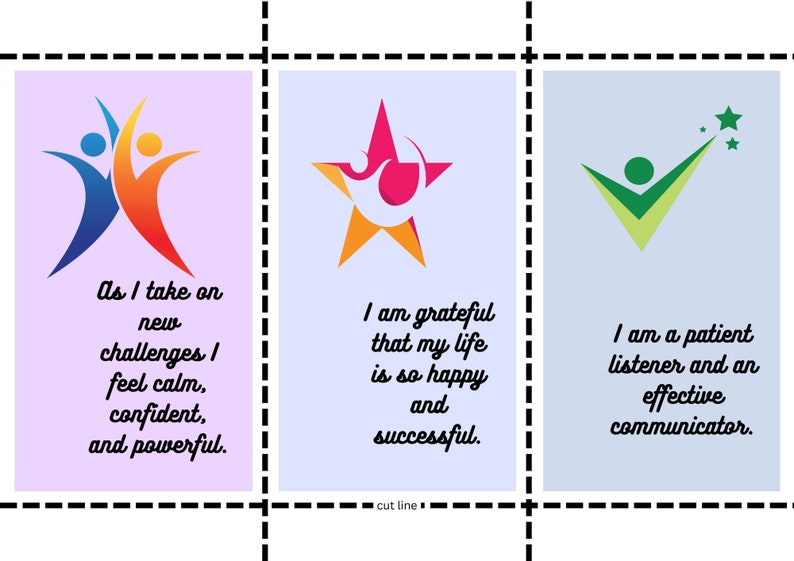 21 Affirmation Cards for Success, Success Cards Deck, Affirmation of ...