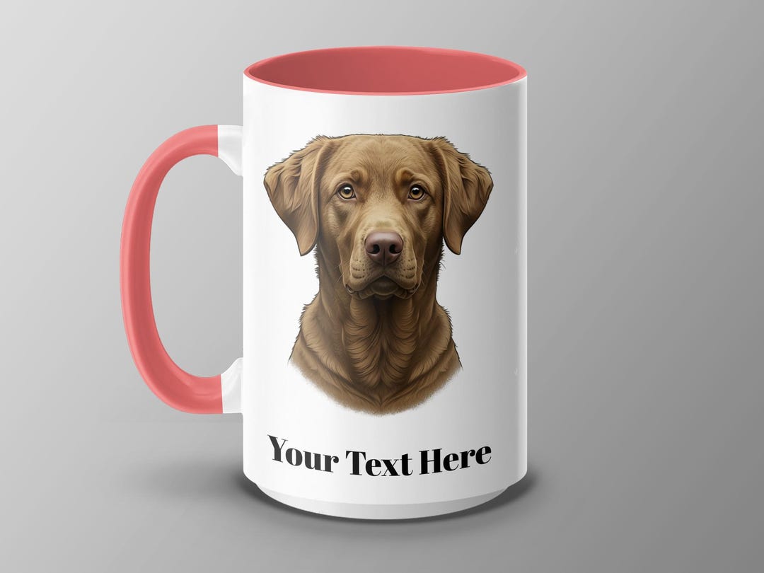 Chocolate Lab Mug: Personalized Labrador Retriever Gift - Etsy