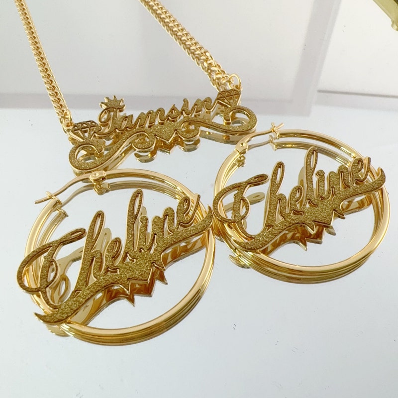 Custom Name Jewelry - Etsy