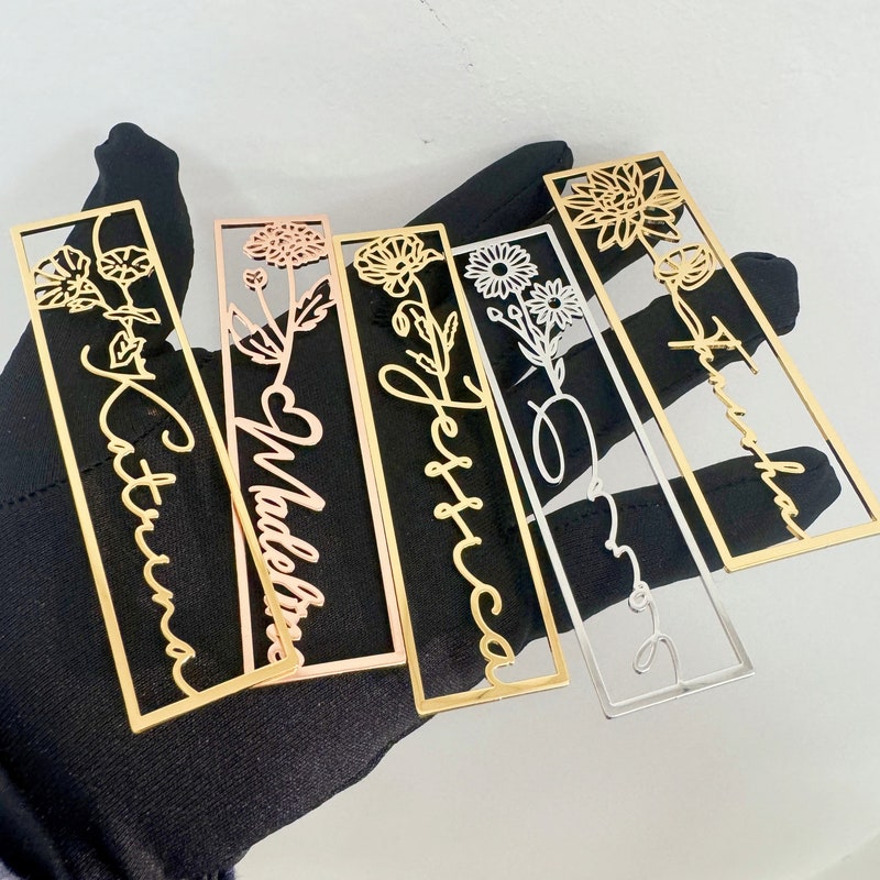 Custom Bookmarks - Etsy