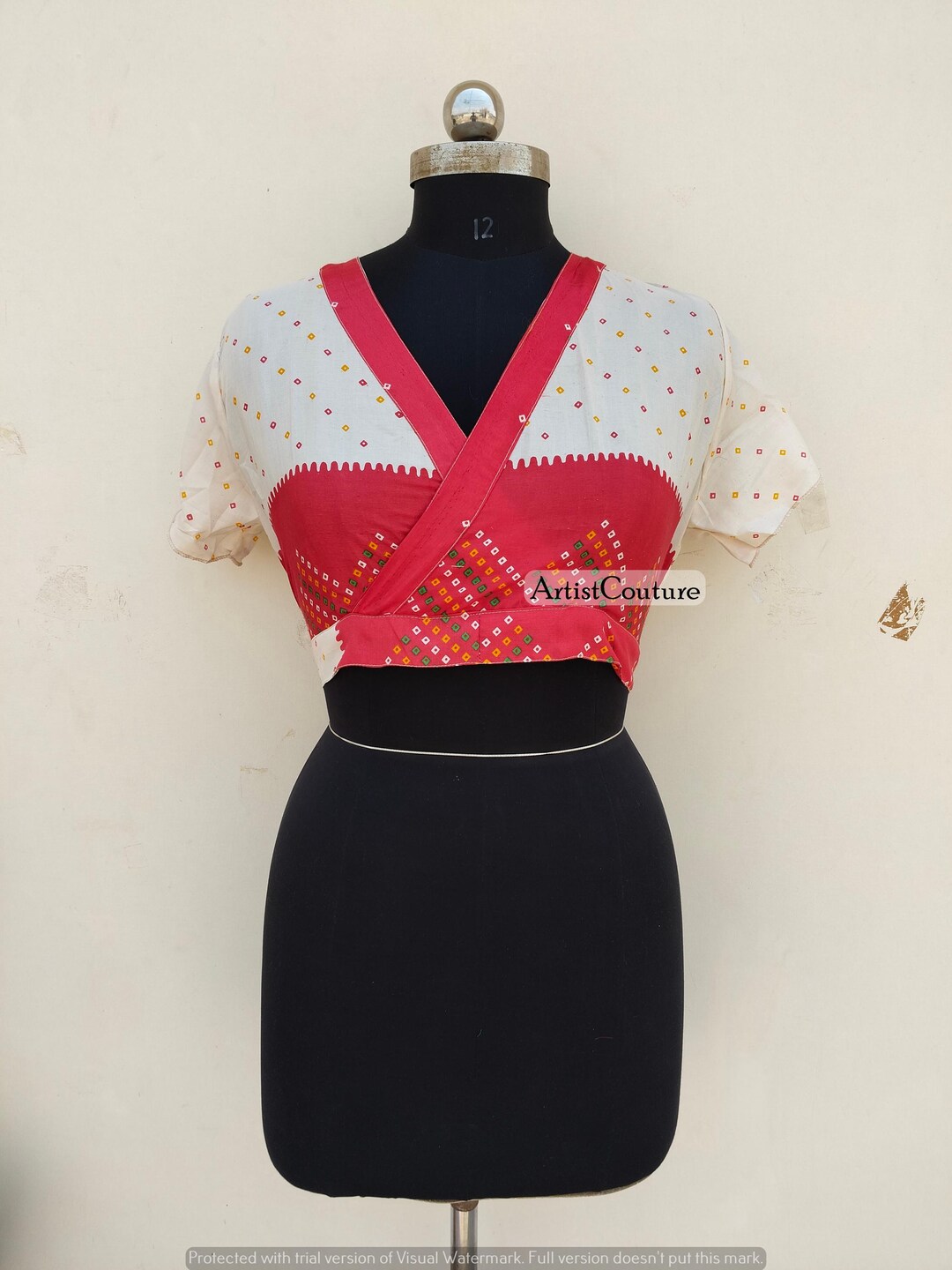 Silk Sari Crop Top: Boho Hippie Tie Top, Bell Sleeve Cardigan - Etsy