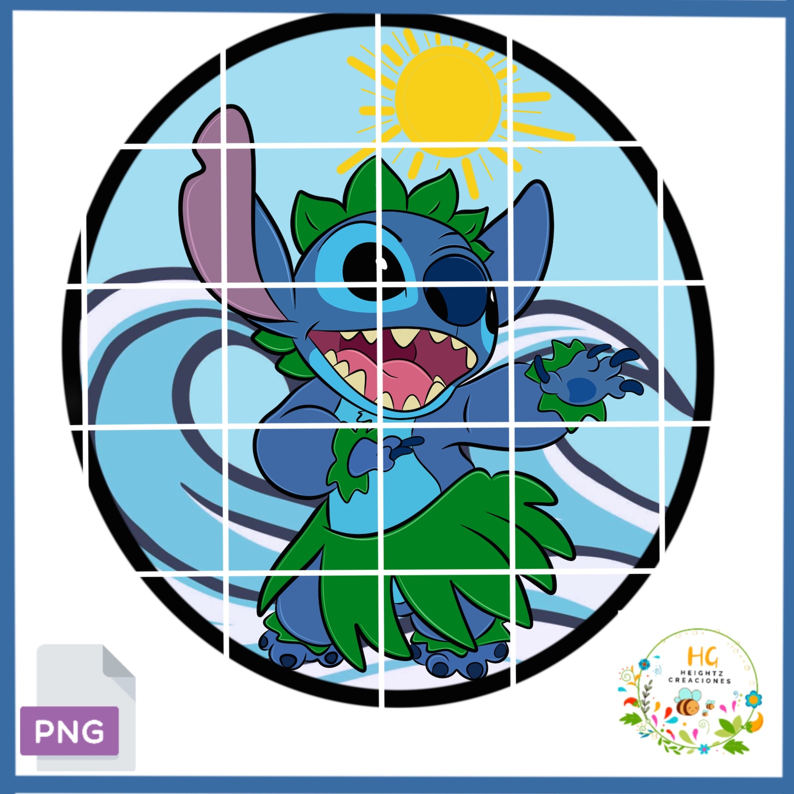 Download Stitch on the Beach Sublimation Png - Etsy