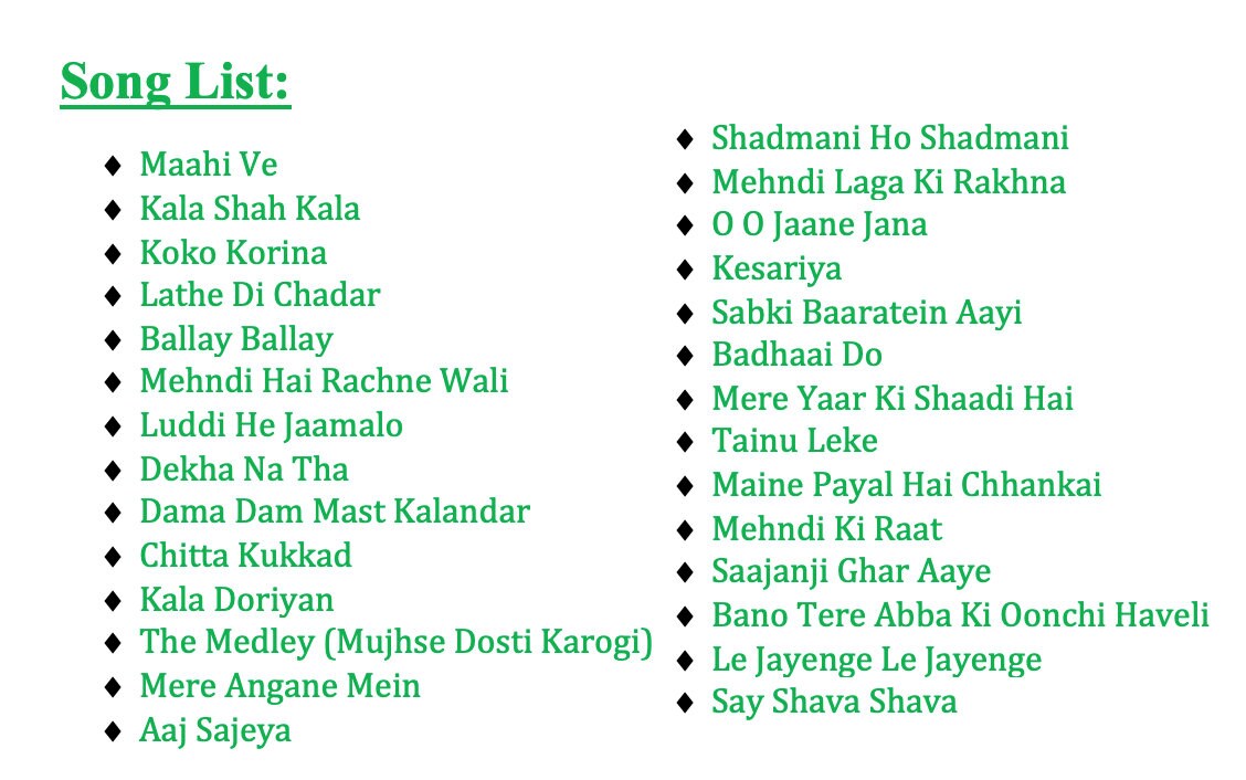 Dholki Song Book - Etsy