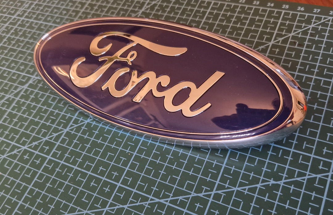 Ford Oval Emblem Pickup Badge Logo Emblem F150/RANGER 18cm 2 Pin ...