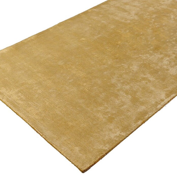 Solid Gold Area Rug - Etsy
