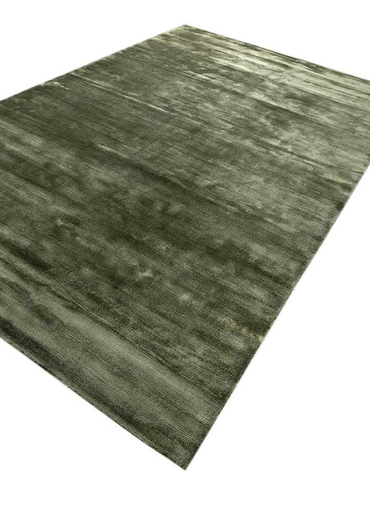 Solid Area Rug Olive Green Hand-tufted Viscose Rug Rugs for Living Room ...