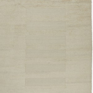 Moss Green Color Solid Area Rug Hand-knotted 100% Wool Area Rug Luxury ...